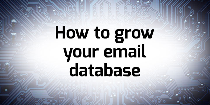 How to grow your email database - Unlimited Web Hosting Blog